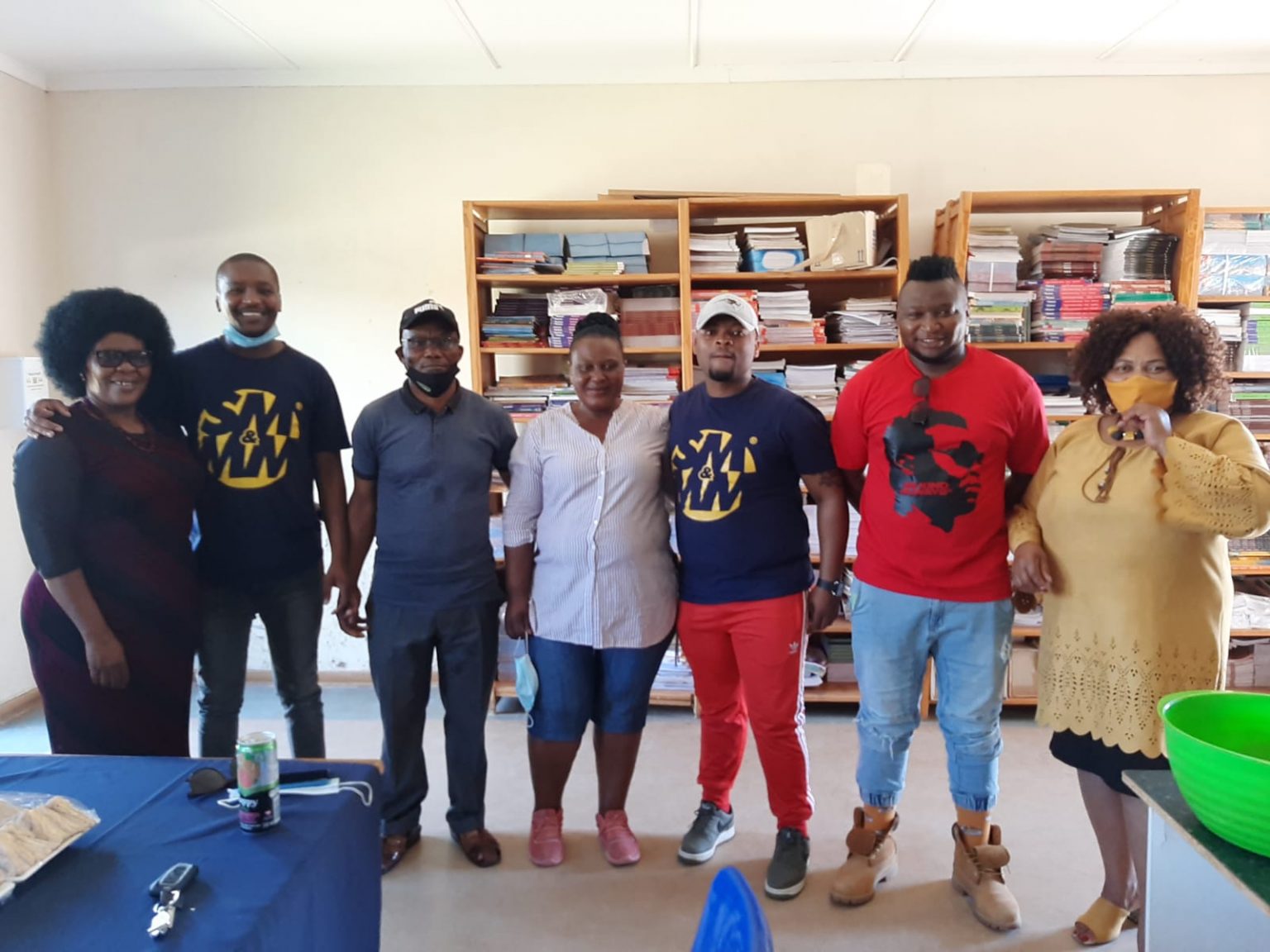 Ayanda Daweti and friends donate 158 school shoes - BUZZ LIFE NEWS