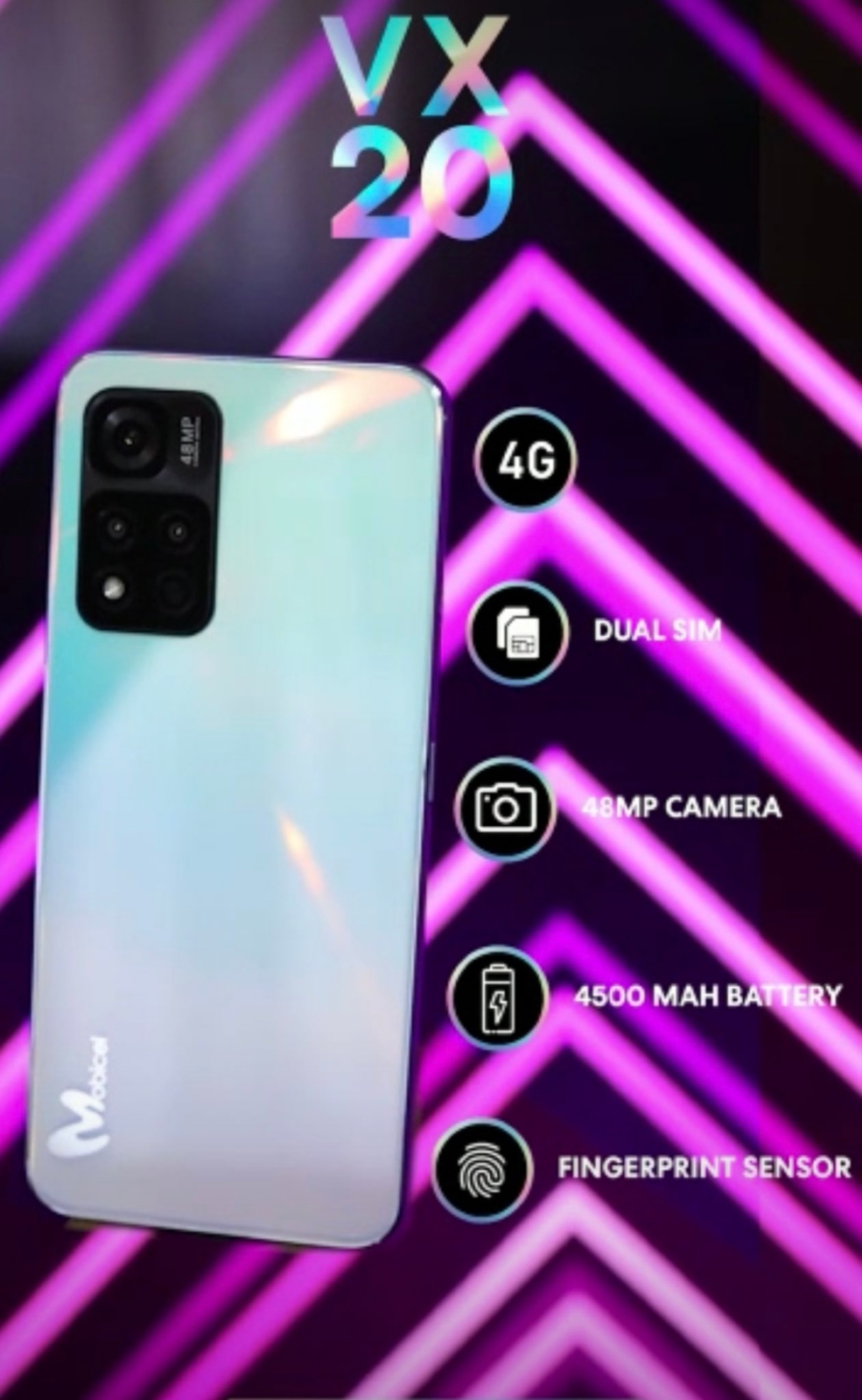 Mobicel launches the new VX20 smartphone - BUZZ LIFE NEWS