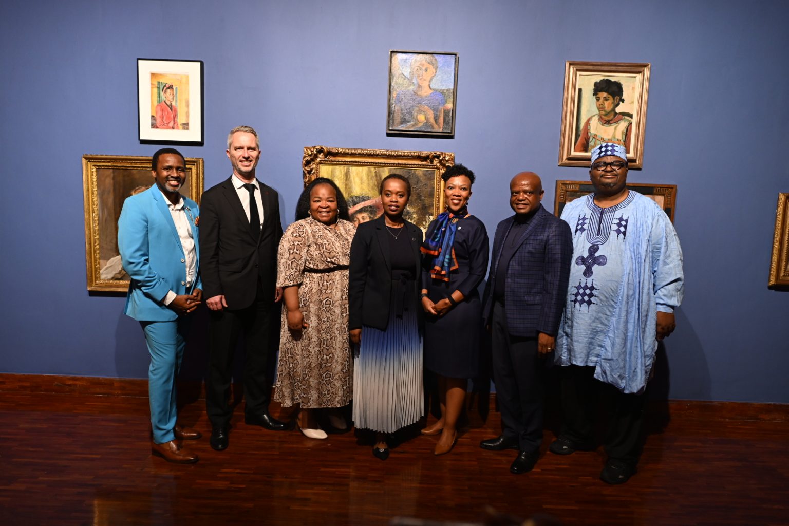 Executive Mayor Dada Morero launches the Homecoming exhibition as part ...